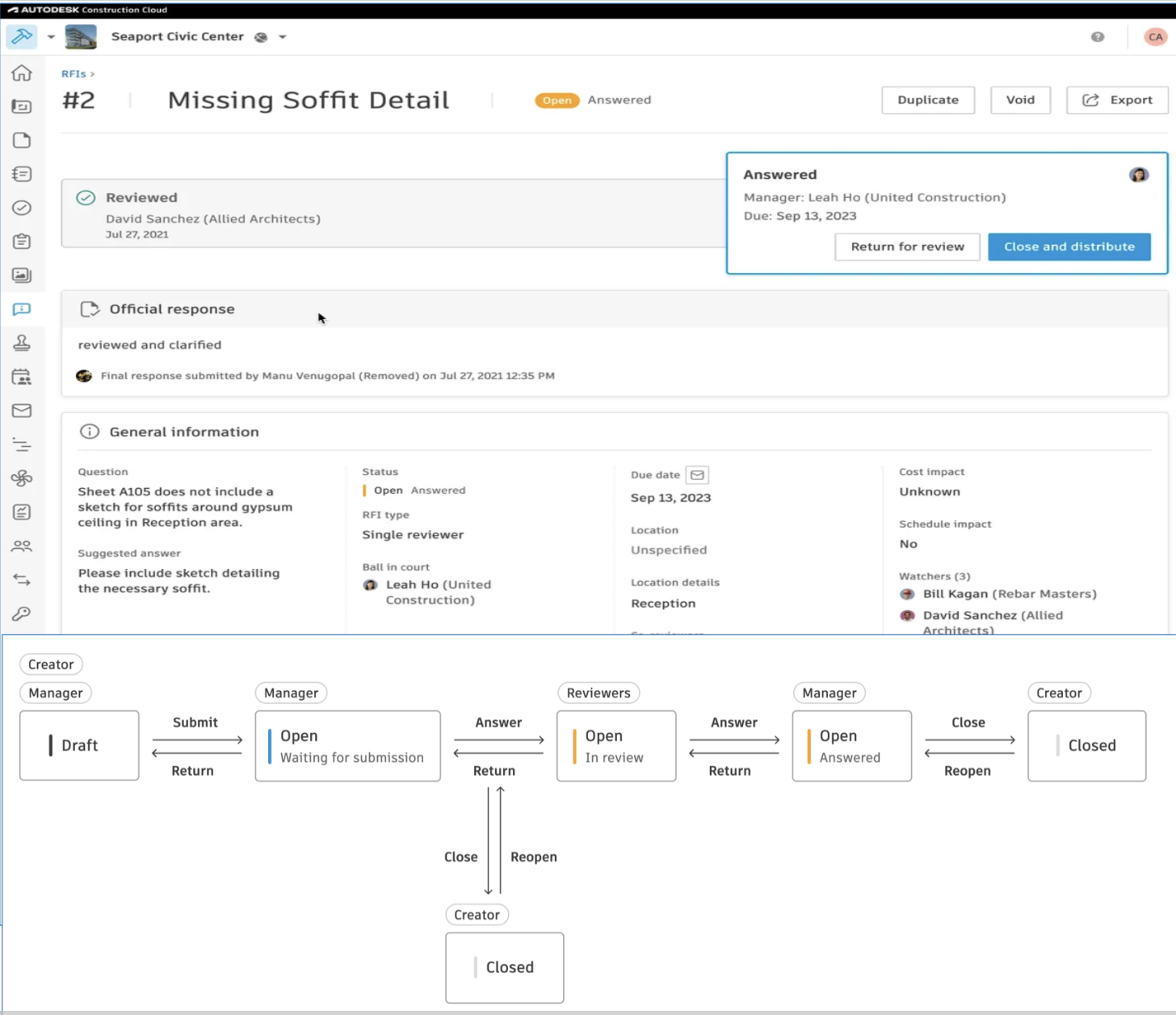 Autodesk Build RFI v3 API is released | Autodesk Platform Services